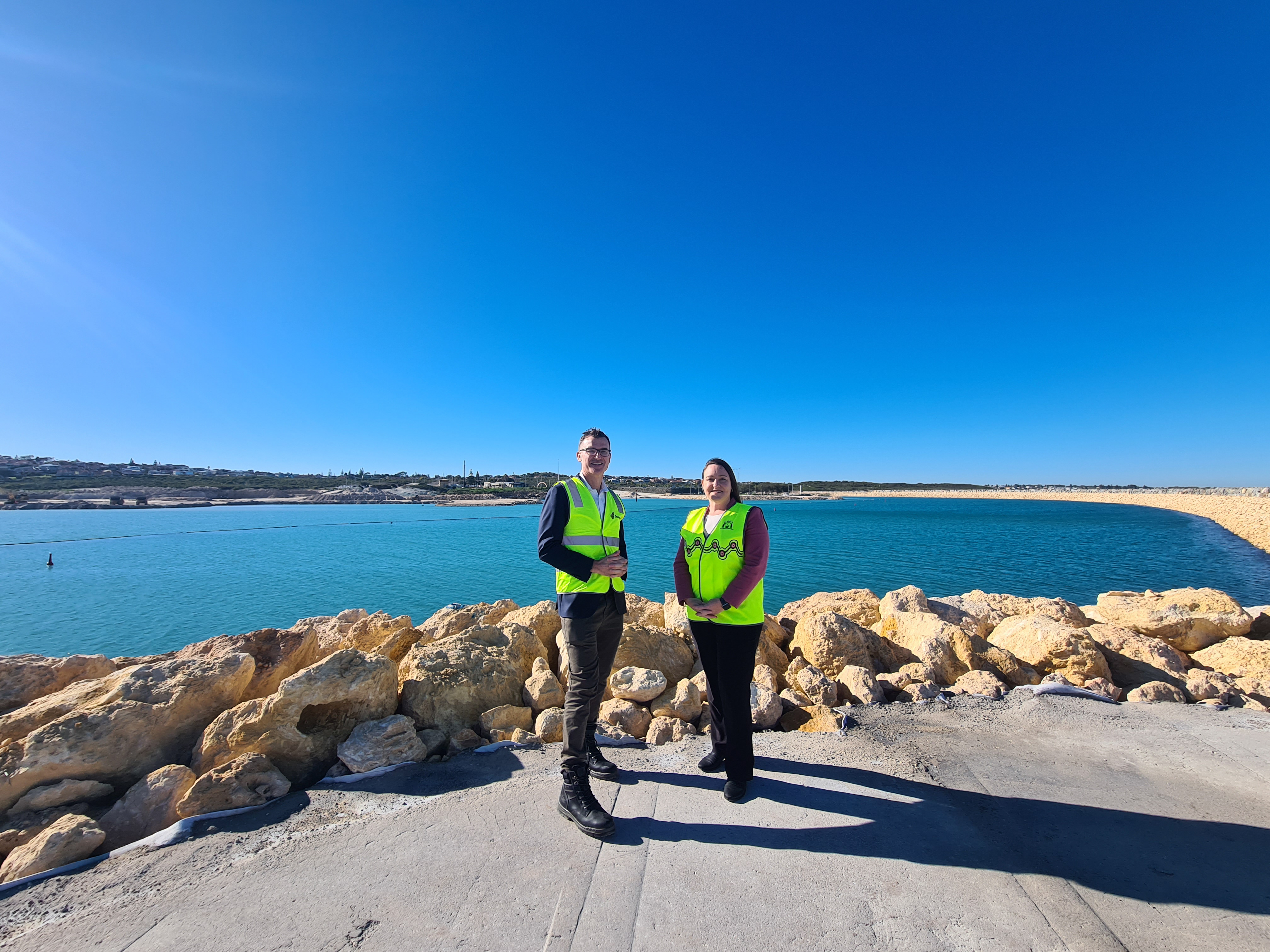 Ocean Reef Marina breakwaters now complete