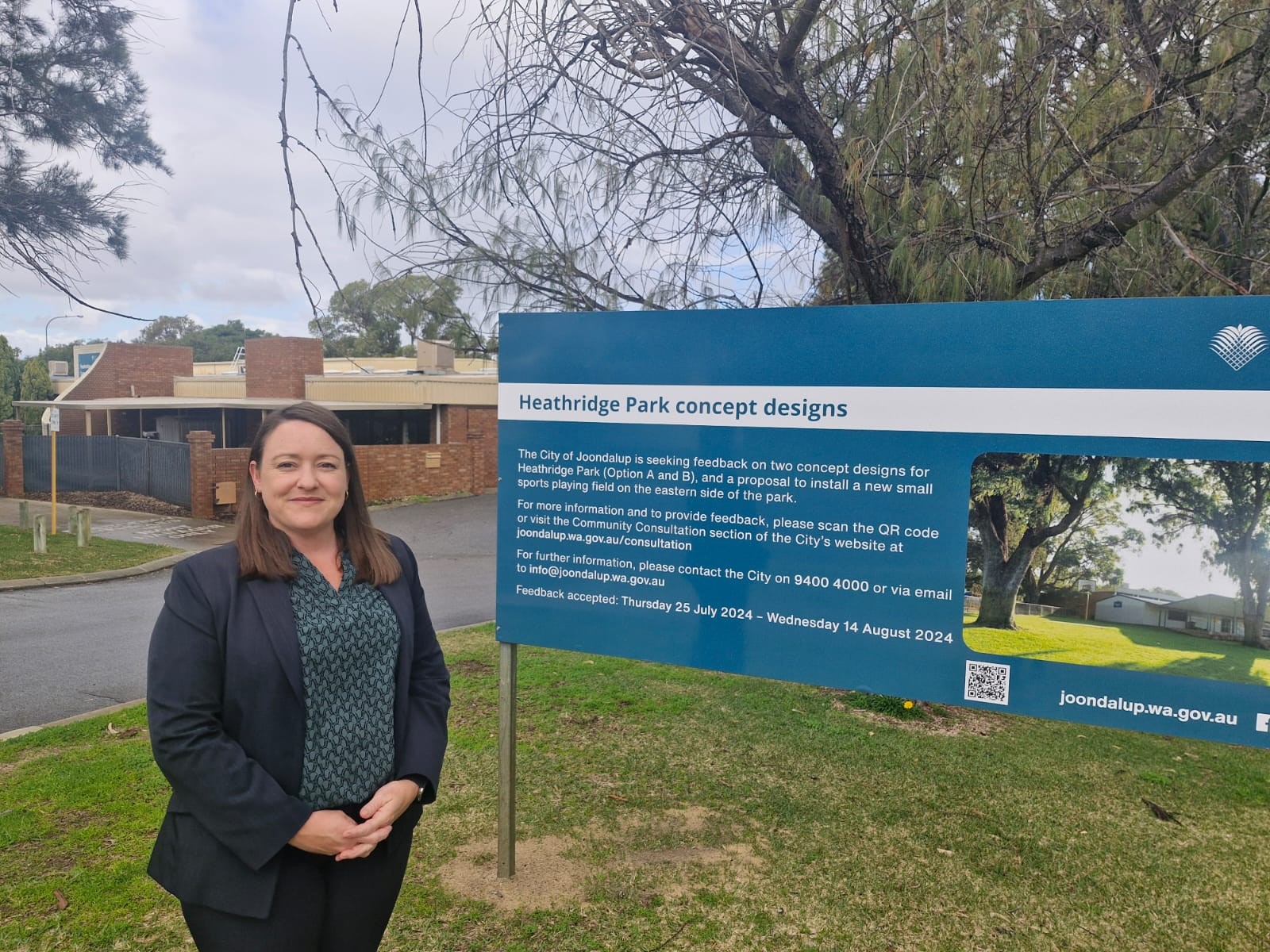 MP pleased to see community consultation open on Heathridge Park ...